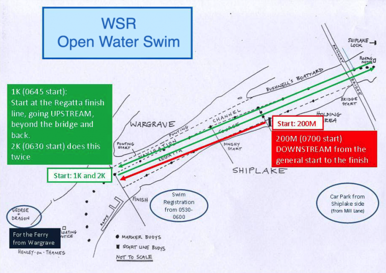 The WSR Swim – Wargrave & Shiplake Regatta